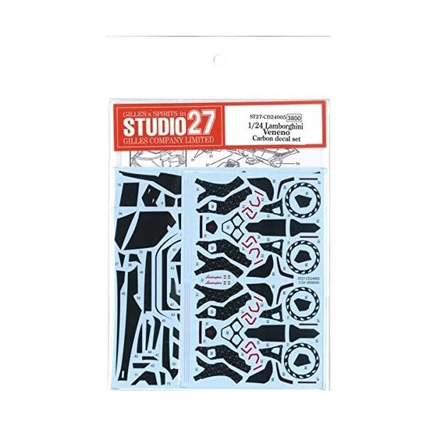 STUDIO27 1/24 VENENO Carbon decal FS FS EUR 842,68 - PicClick DE