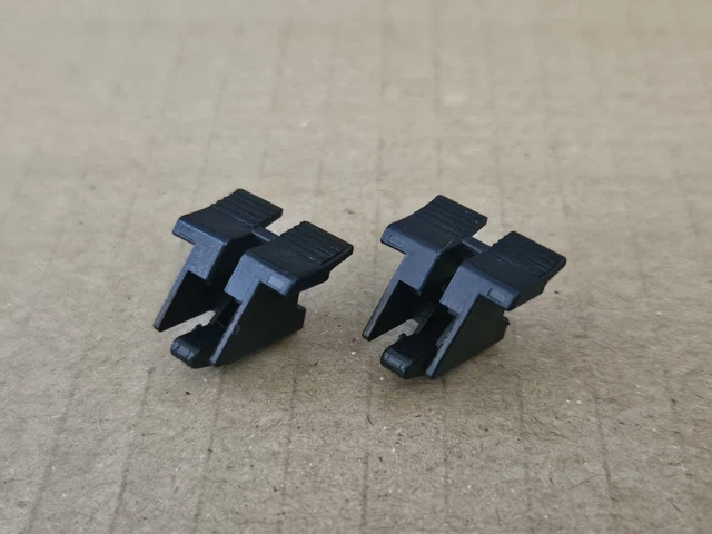 2X PCI EXPRESS GPU Slot Locking Retention Clip Motherboard Fishtail MSI ...