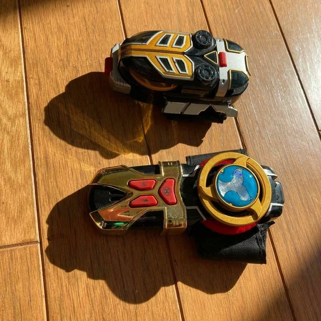 POWER RANGERS NINJA Storm Hurricaneger Huracán Gyro Gourai Cambiador ...