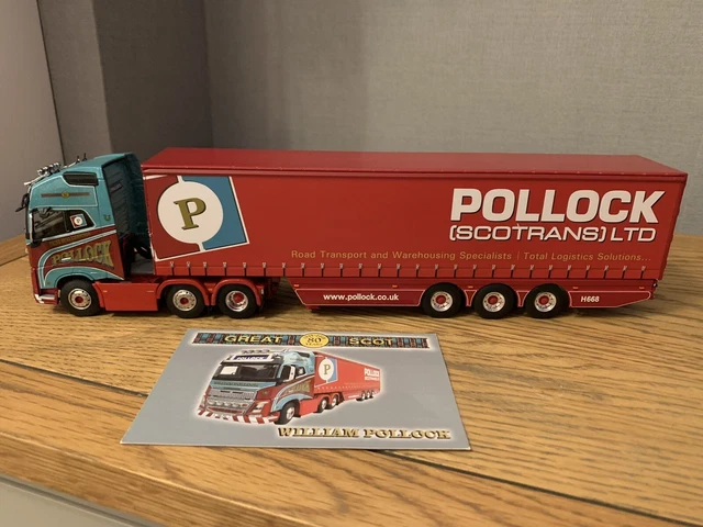 WSI 1:50 TRUCKS- Volvo Fh4 Pollock 80th Anniversary £150.00 - PicClick UK