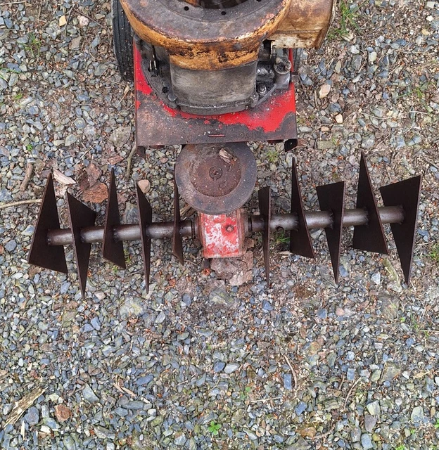 MOUNTFIELD M1 ESTATE Petrol Rotovator Bespoke Handmade Digging Aeration ...