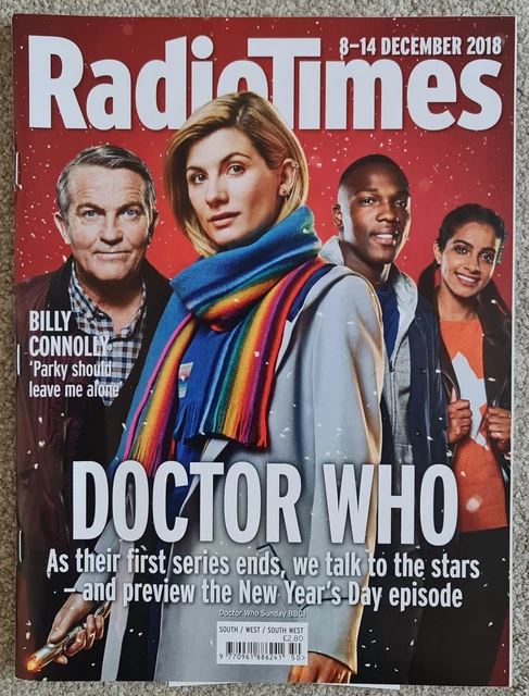 RADIO TIMES - Doctor Who - December 2018 - Jodie Whittaker £6.52 ...