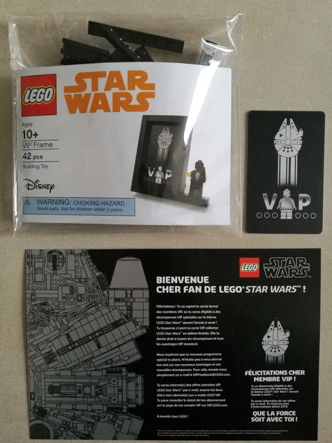 LEGO STAR WARS VIP Card Frame 5005747 + VIP Card - FR - NEW - SEALED ...