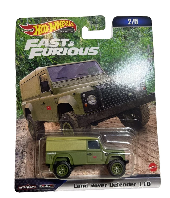 2023 HOT WHEELS Fast & Furious - Land Rover Defender (Premium - Green ...