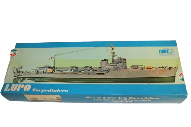 MONAV MODELLISMO NAVALE Ship Vintage Schiff Bausatz Kit Lupo ...