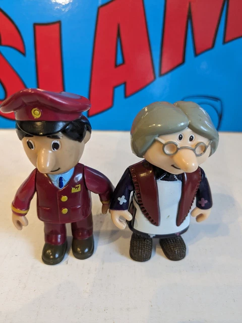 POSTMAN PAT JOINTED Figures X 2 Mrs Goggins & Ajay Bains £3.99 ...