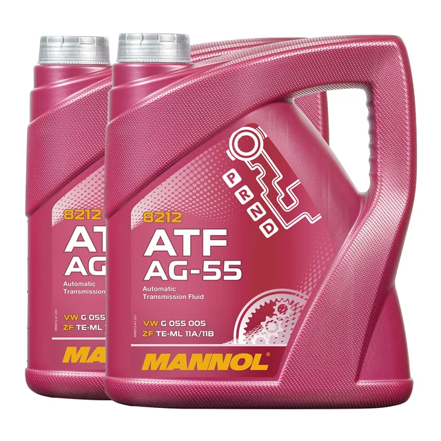 8 (2X4) LITRE Mannol Ag 55 Automatique Transmission / Atf Huile / pour Zf 6 HP / EUR 51,57 ...