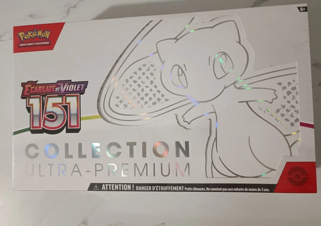 COFFRET ULTIMATE COLLECTION Ultra-Premium Pokémon 151 EV3.5 Mew (Neuf ...