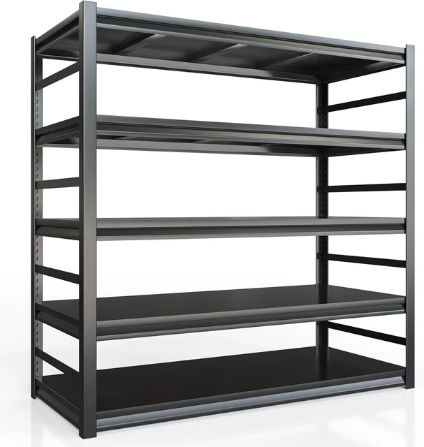 3050 LBS GARAGE Shelving 5-Tier Heavy Duty 72"x48" Adjustable Metal ...