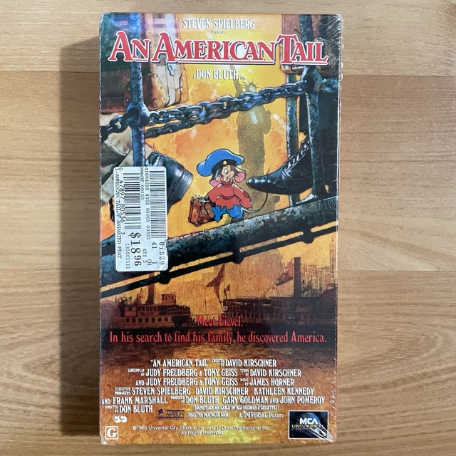 AN AMERICAN TAIL VHS 1987 MCA Home Video Brand New Sealed Steven ...