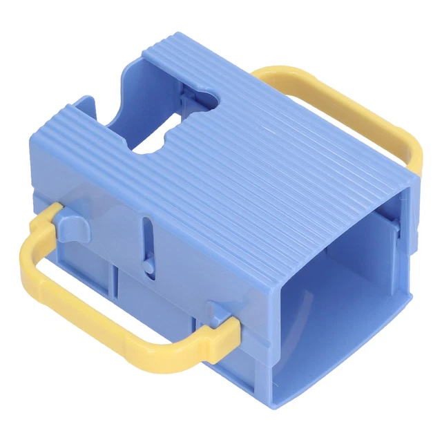 ^(BLUE)MILK BOX FLIPPING Holder Portable Squeeze Proof Reusable Food ...