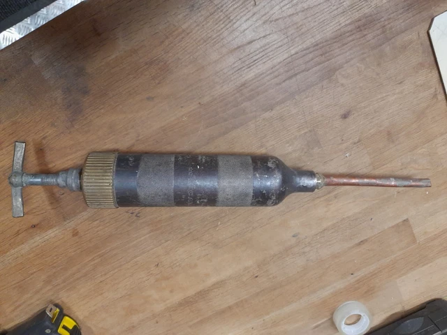 ANCIENNE POMPE GRAISSE tecalemit 40 cms EUR 14,90 - PicClick FR