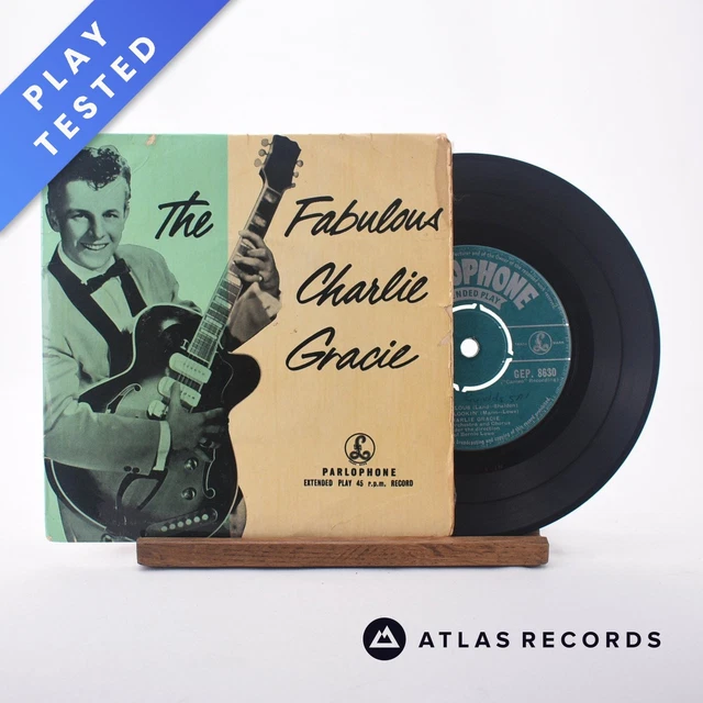 CHARLIE GRACIE - The Fabulous Charlie Gracie - 7" EP Vinyl Record - VG ...