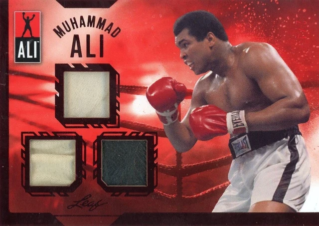 MUHAMMAD ALI 2024 Leaf Muhammad Ali Legacy Collection GU memorabilia # ...