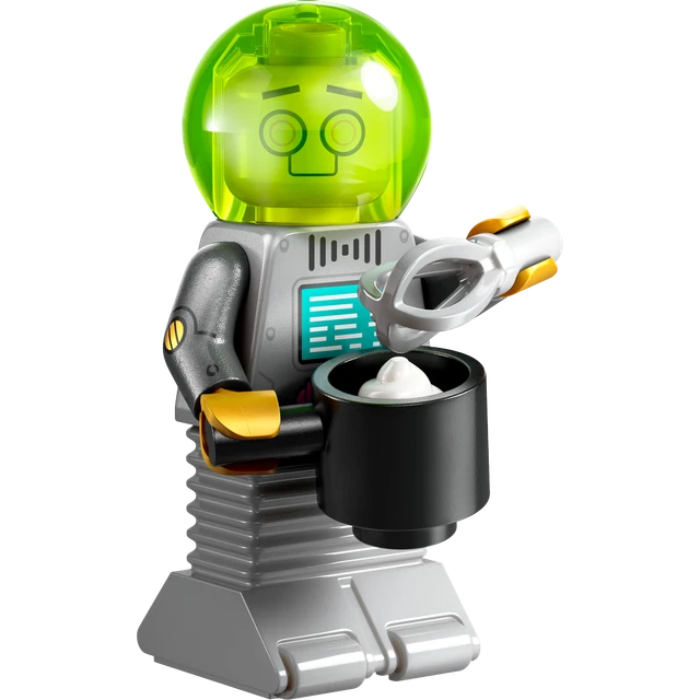 LEGO MINI FIGURINES Espace Séries 26 71046 Robot Butler En Poignée ...