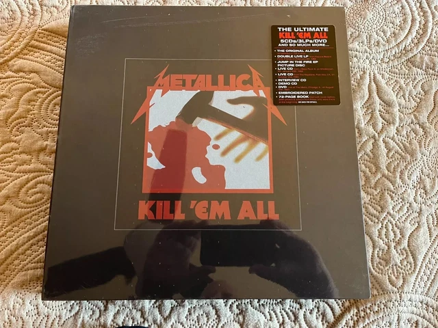 METALLICA KILL 'EM All Remastered Ultimate Deluxe Vinyl 3Lp 5Cd Dvd Box Set New £193.19 ...