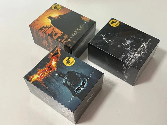 DC THE DARK Knight Trilogy Boxset 4K UHD Blu-ray SteelBook Blufans Exclusive £1,230.72 - PicClick UK