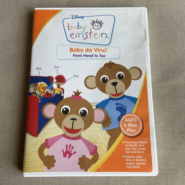 DISNEY'S BABY EINSTEIN: Baby da Vinci: From Head to Toe (DVD 2007) Body ...