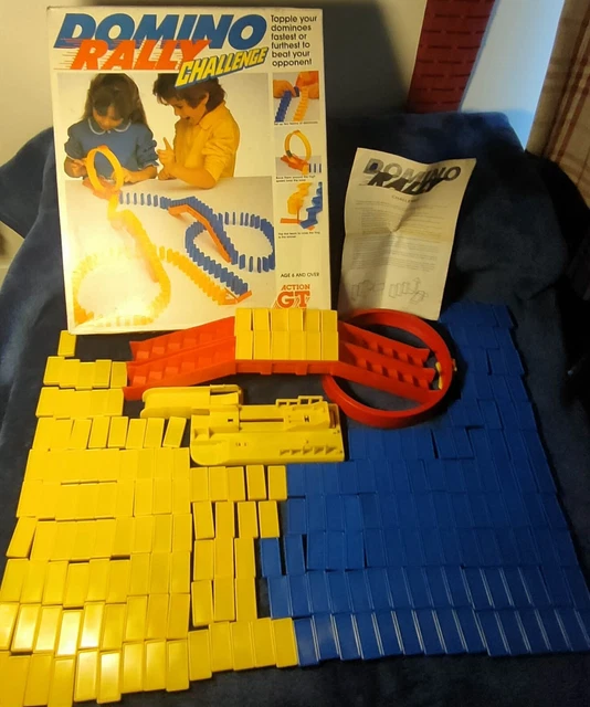 VINTAGE DOMINO RALLY Challenge Action GT FREE POSTAGE £14.35 - PicClick UK