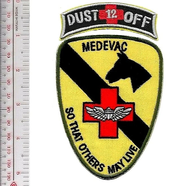 US ARMY VIETNAM 1st Cavalry Div 12th Medivac Dustoff 15th Medical Det ...