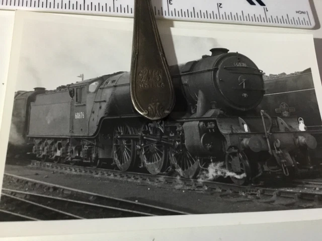ORIGINAL PHOTO GRESLEY ex LNER V2 class 2-6-2 number 60876 £4.99 ...