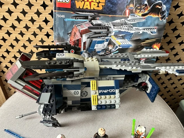 LEGO STAR WARS Coruscant Police Gunship (75046) With Some Minifigures ...