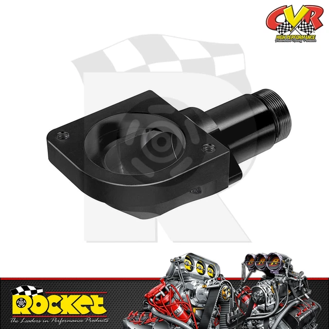 CVR LS THERMOSTAT Housing Adapter BLACK Suit Electric Water Pump ...