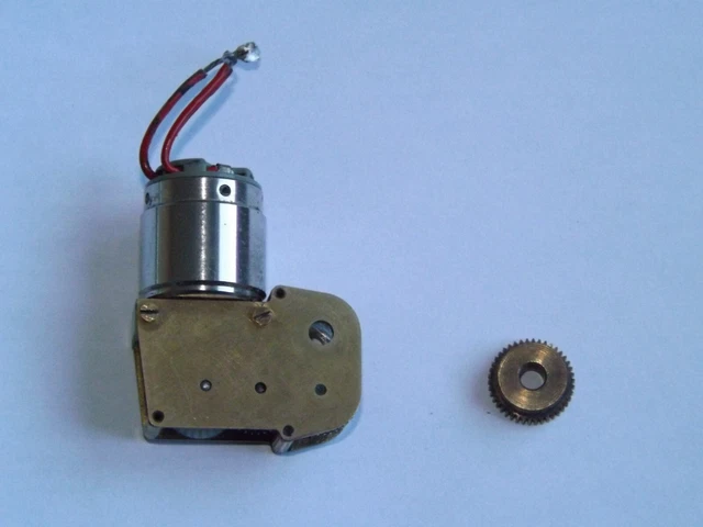 PORTESCAP ESCAP RG4 Motor Fitted With 'Russell' Gearbox Conversion £24. ...