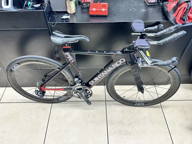 QUINTANA ROO (QR) PR3 Carbon Time Trial/Triathlon Bike - Good Condition EUR 1.846,64 - PicClick FR