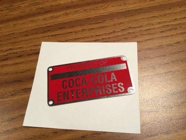 COCA COLA VENDING ID Tag Machine Part 8 95 PicClick coca-cola-vending-id-tag-machine-part-8-95-picclick