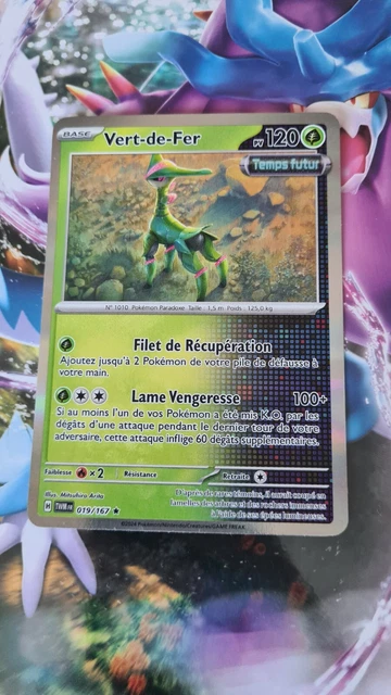 CARTE POKÉMON VERT-DE-FER 019/167 REVERSE EV6 TWM Mascarade ...