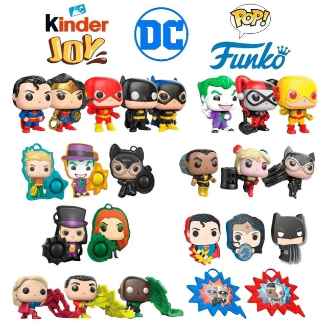 FUNKO POP! DC Super Heroes Kinder Joy zur Auswahl Batman Joker sammeln ...