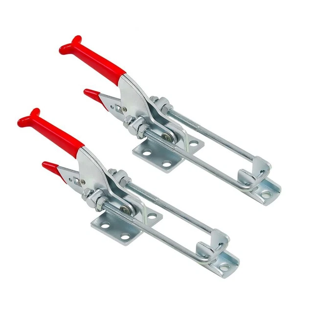 ADJUSTABLE HEAVY DUTY Self-lock Pull Latches Toggle Clamps U Bolt ...