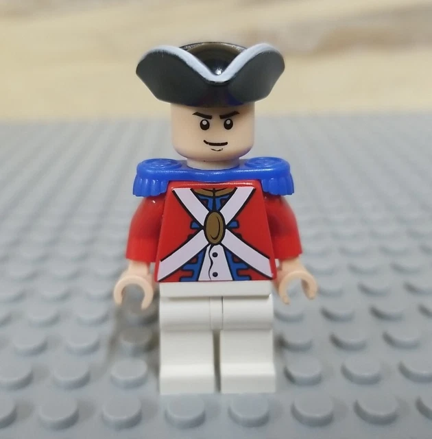 LEGO PIRATES OF the Caribbean King George's Soldier Minifigure (poc019 ...