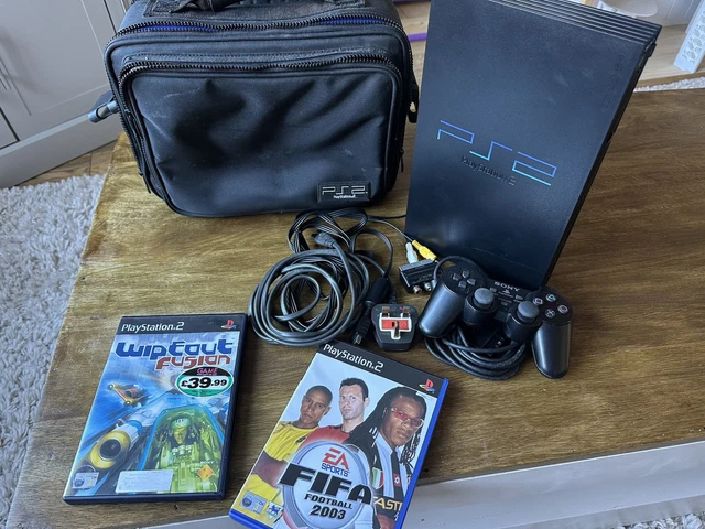 PLAYSTATION 2 + Sony Carry Case + 2x games £51.13 - PicClick UK
