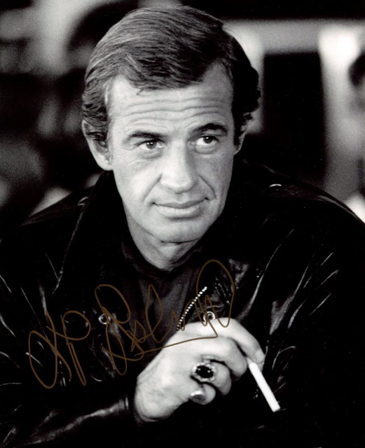 RARE ORIGINAL ACTOR Autograph JEAN PAUL BELMONDO (rip) / 20x25 Photo £ ...