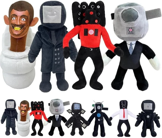 SKIBIDI TOILET CAMERAMAN TV Man Speaker Man Soft Stuffed Plush Doll ...