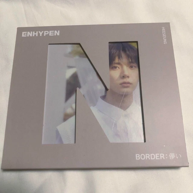 ENHYPEN BORDER : Hakanai Solo Jacket Version Album CD Ensemble complet ...