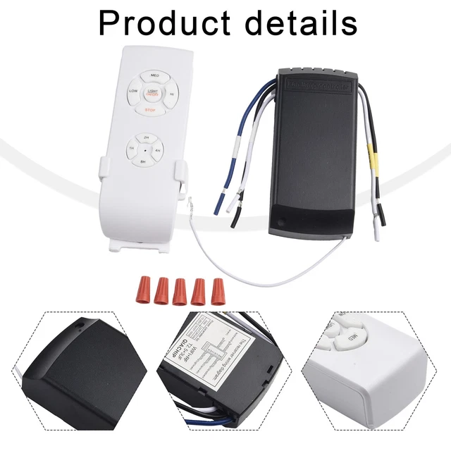 FAN REMOTE CONTROL With Receiver Ceiling Fan Control Fan Intelligent ...