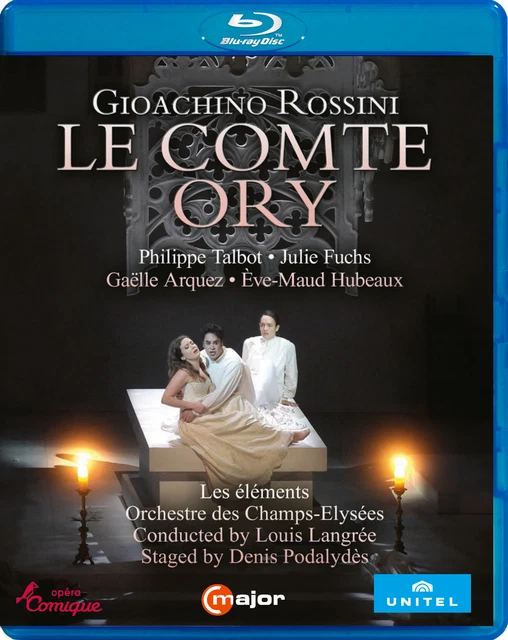 LE COMTE ORY: Champs-Élysées (Langrée) (Blu-ray) Gaelle Arquez Eve-Maud ...
