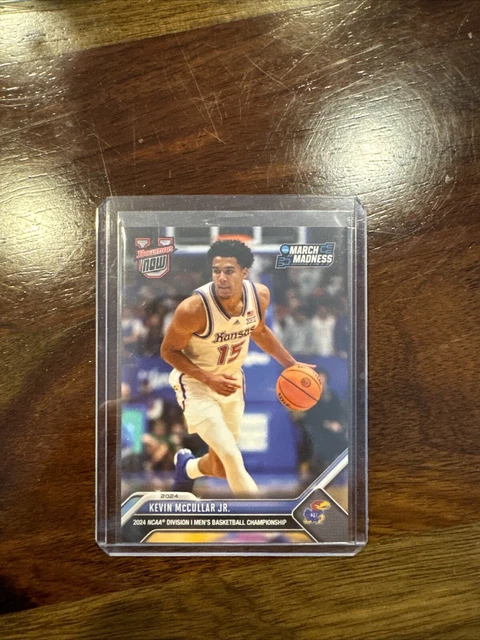 KEVIN MCCULLAR JR 2023-24 Bowman U Now March Madness #18 Kansas ...