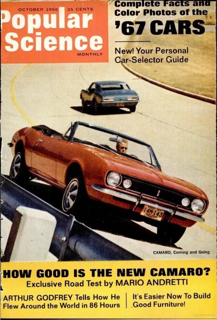 POPULAR SCIENCE 1960S MAGAZINE 120 Classic Issue Collection On USB ...