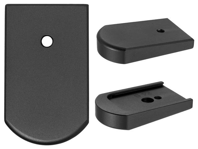 NDZ BERETTA 92FS, 92X, M9, 92SB Magazine Base Plate Aluminum Black ...