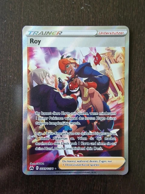ROY GG65/GG70 ZENIT der Könige Pokemon Karte Trainer Fullart Deutsch ...