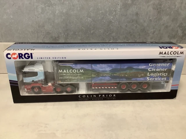 CORGI MODEL TRUCK 1:50 scale - MALCOLM SCANIA WALKING FLOOR, CC13790 £ ...