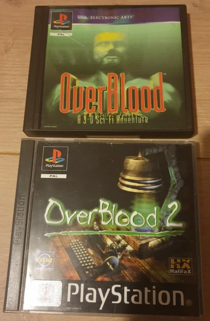 LOT OVERBLOOD 1 et 2 Playstation PS1 Black Label EUR 39,00 - PicClick FR