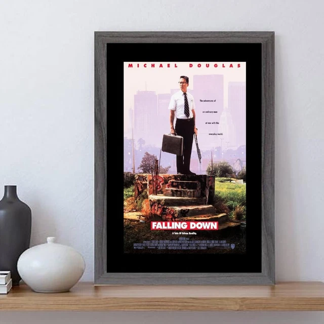 FALLING DOWN MOVIE Poster Repro A4 Size Mounted £7.00 - PicClick UK