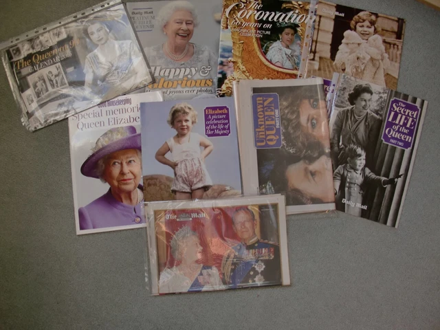 QUEEN ELIZABETH II - Various articles and magazines £10.00 - PicClick UK