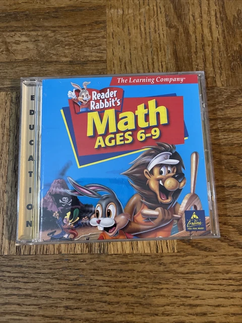 READER RABBITS MATH Aged 6-9 PC Game $69.88 - PicClick