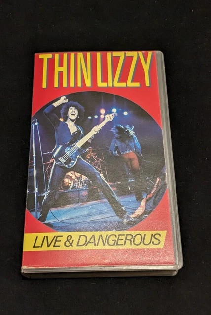 THIN LIZZY - Live And Dangerous - Live At The Rainbow 1978 - VHS Video £0.99 - PicClick UK